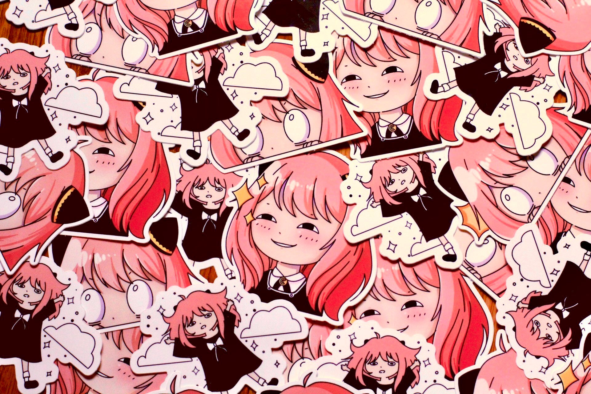 Anya Sticker Set (Spy x Family) | Kriation Studios